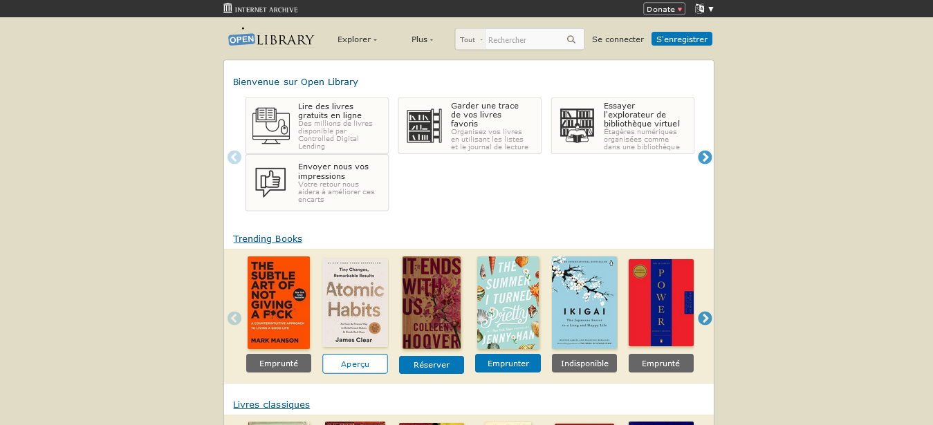 Open Library | Framalibre